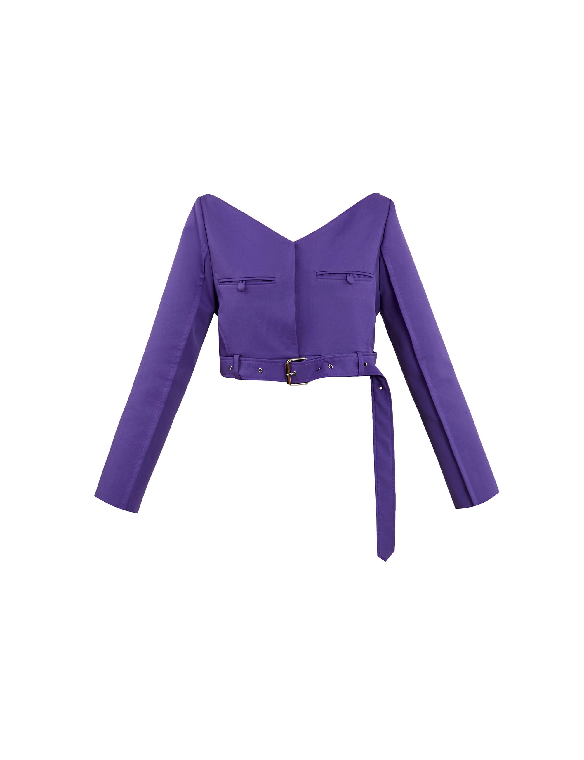 Cropped Suit Jacket – TATA LA